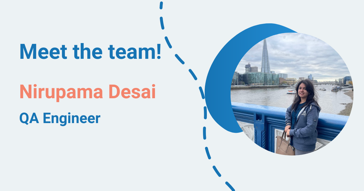 Meet the team! Nirupama Desai - QA Engineer | Appogee HR